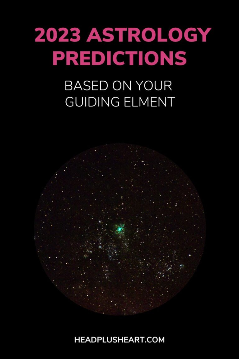 2023 Astrology Predictions, Based on Your Guiding Element | Head + Heart
